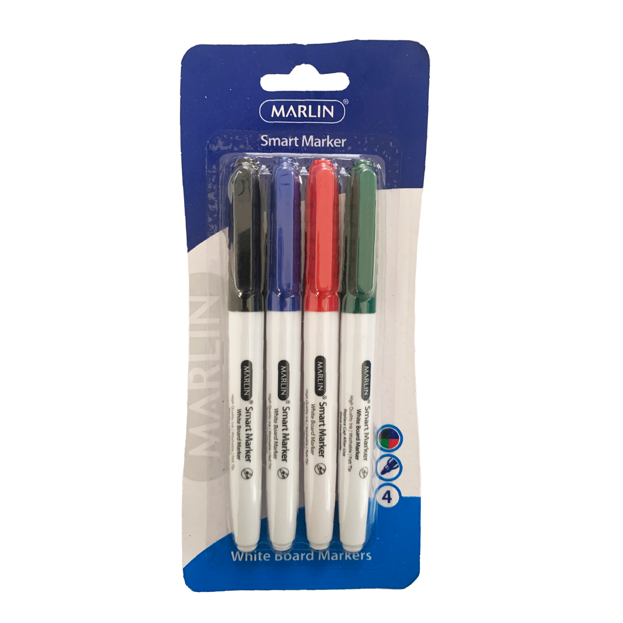 MARLIN WHITEBOARD MARKERS 4 s Taalnet Market